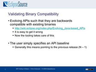 API Tooling in Eclipse | PPT