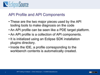 API Tooling in Eclipse | PPT