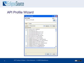 API Tooling in Eclipse | PPT