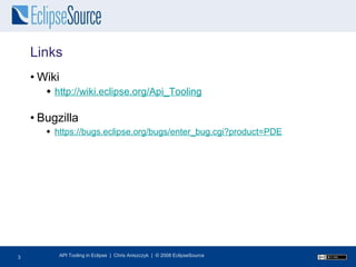 API Tooling in Eclipse | PPT
