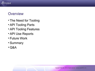 Api tools overview | PPT