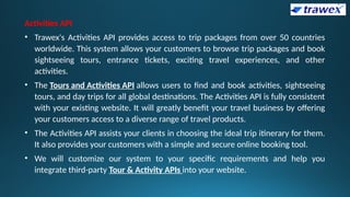 API Travel Agency, Travel Portal API, Travel API | PPT