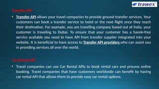API Travel Agency, Travel Portal API, Travel API | PPT