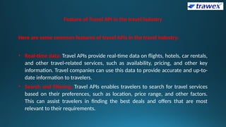 API Travel Agency, Travel Portal API, Travel API | PPT