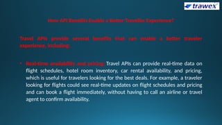 API Travel Agency, Travel Portal API, Travel API | PPT