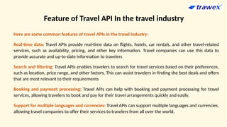 API Travel Agency | Travel Portal API | Travel API | PPT