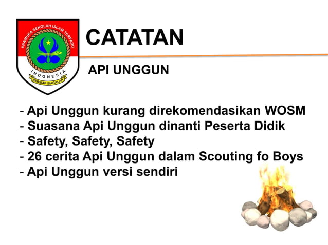 Api Unggun - kak Adi | PPTX