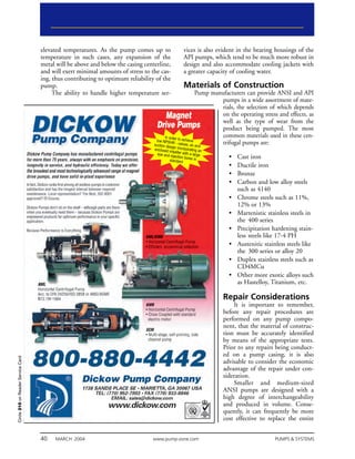 Api vs ansi pump | PDF