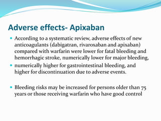 study of Apixaban in netherlands | PPTX