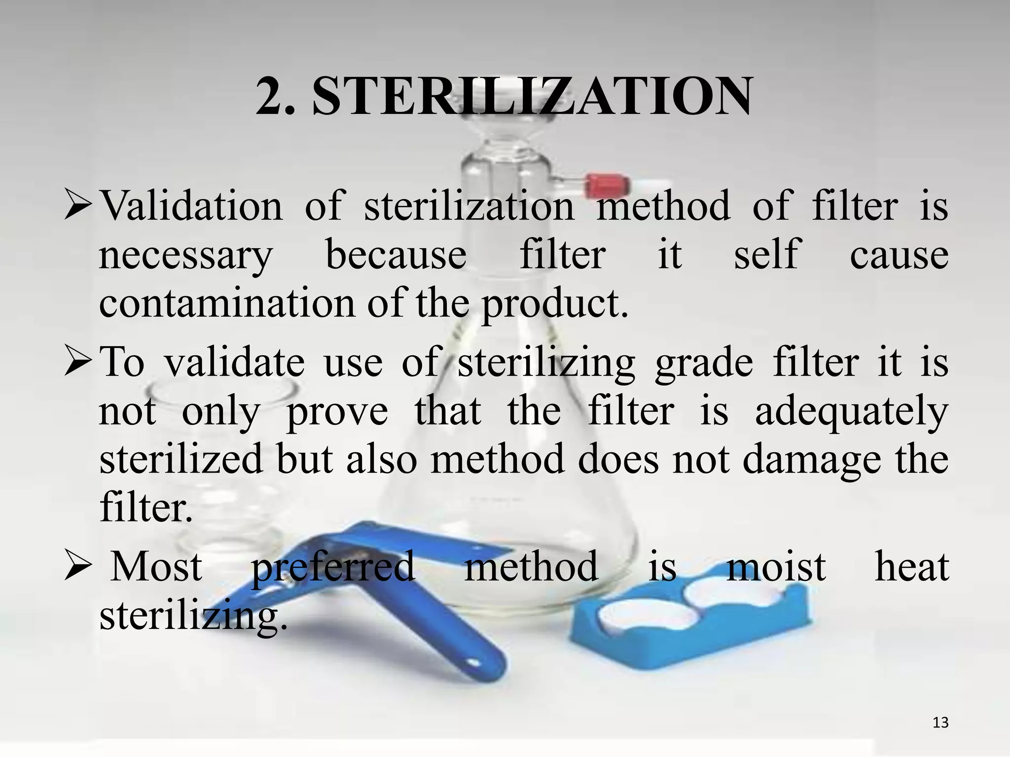 Qualification of membrane filtration apparatus | PPTX