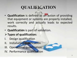 Qualification of membrane filtration apparatus | PPTX
