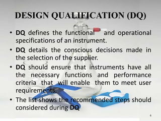 Qualification of membrane filtration apparatus | PPTX