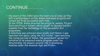 The Great and Honorable A.P.J. ABDUL KALAM. | PPT