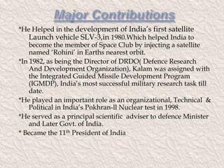 APJ Abdul Kalam | PPTX