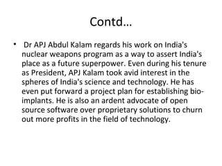 Apj abdul kalam final | PPT