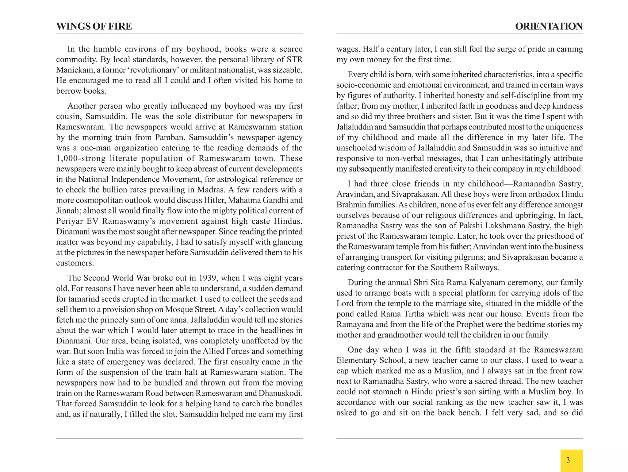 Apj abdul kalam wings of fire an autobiography of apj abdul kalam | PDF