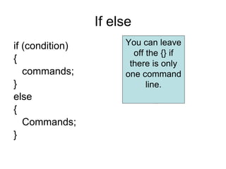 AP COmputer Science Review if and else condition | PPT