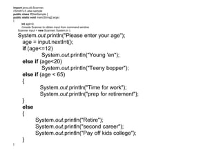 AP COmputer Science Review if and else condition | PPT