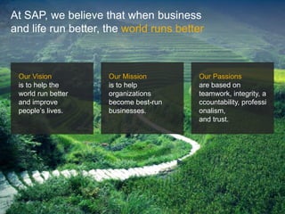 Asia Pacific CSR at SAP | PPTX