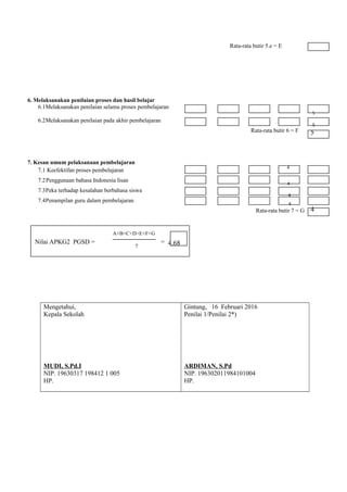 Format APKG 1 dan 2 PKP Universitas Terbuka ( UT ) Terbaru | DOC