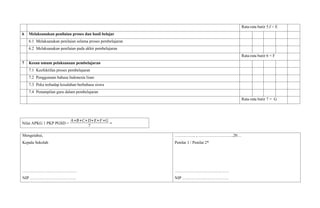APKG - PKP 2 (Alat Penilaian Kemampuan Guru) | DOCX