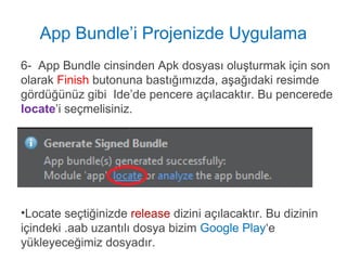 Apk Optimize Etme - App Bundles | PPT