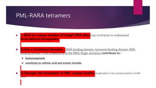 Acute promyelocytic leukemia | PPTX