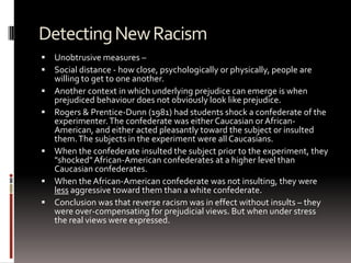 Apl06 prejudice and discrimination | PPT