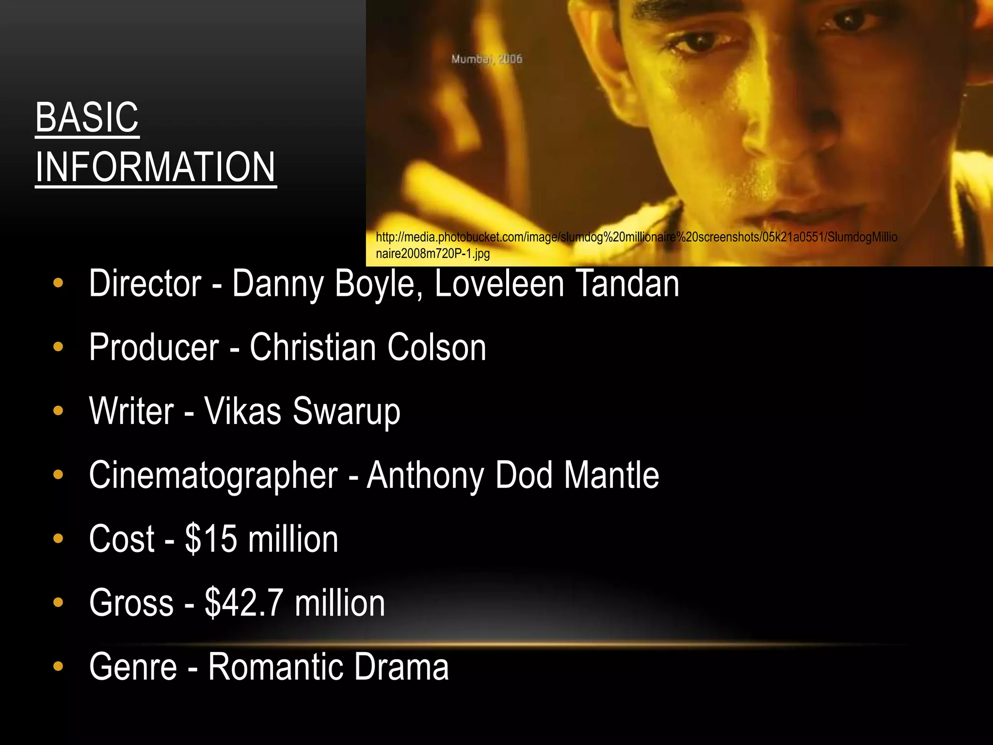 Aplac slumdog millionaire | PPTX