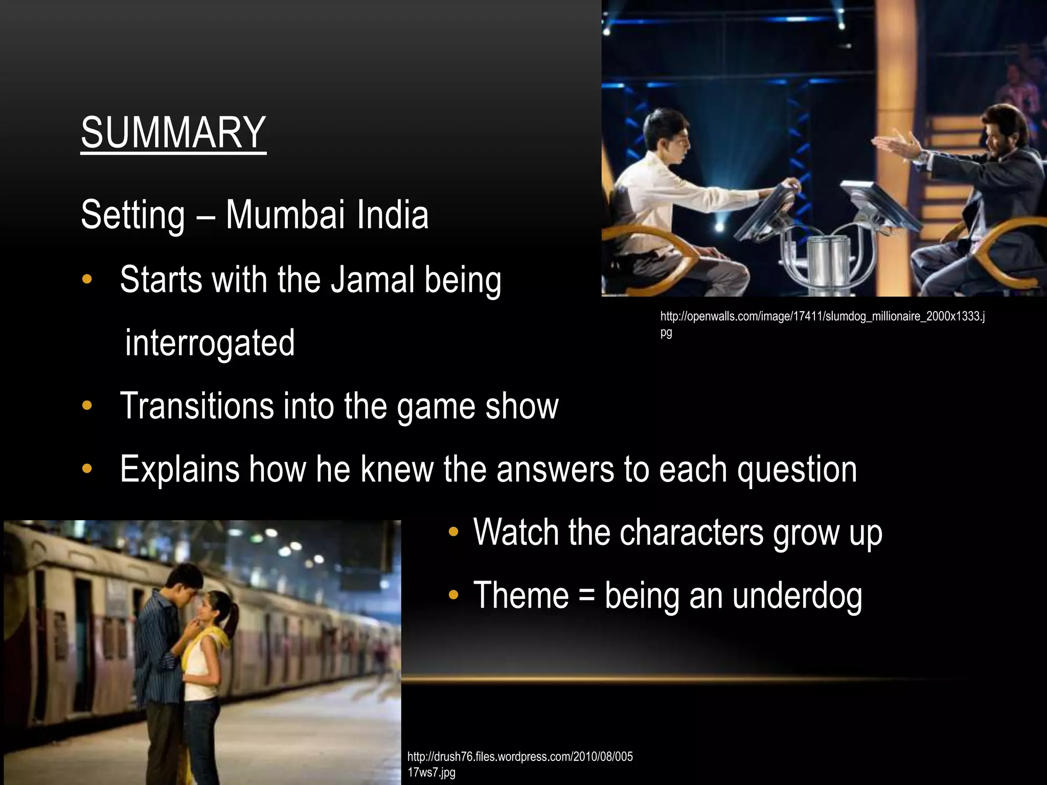 Aplac slumdog millionaire | PPTX