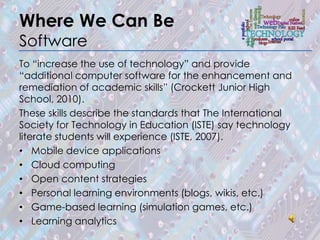 A Plan for Technology | PPTX | Internet | Computing