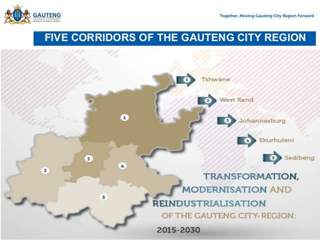 A plan for the Gauteng City Region towards Vision 2030