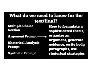 Ap lang -whats left | PDF | Educational Assessment | Education