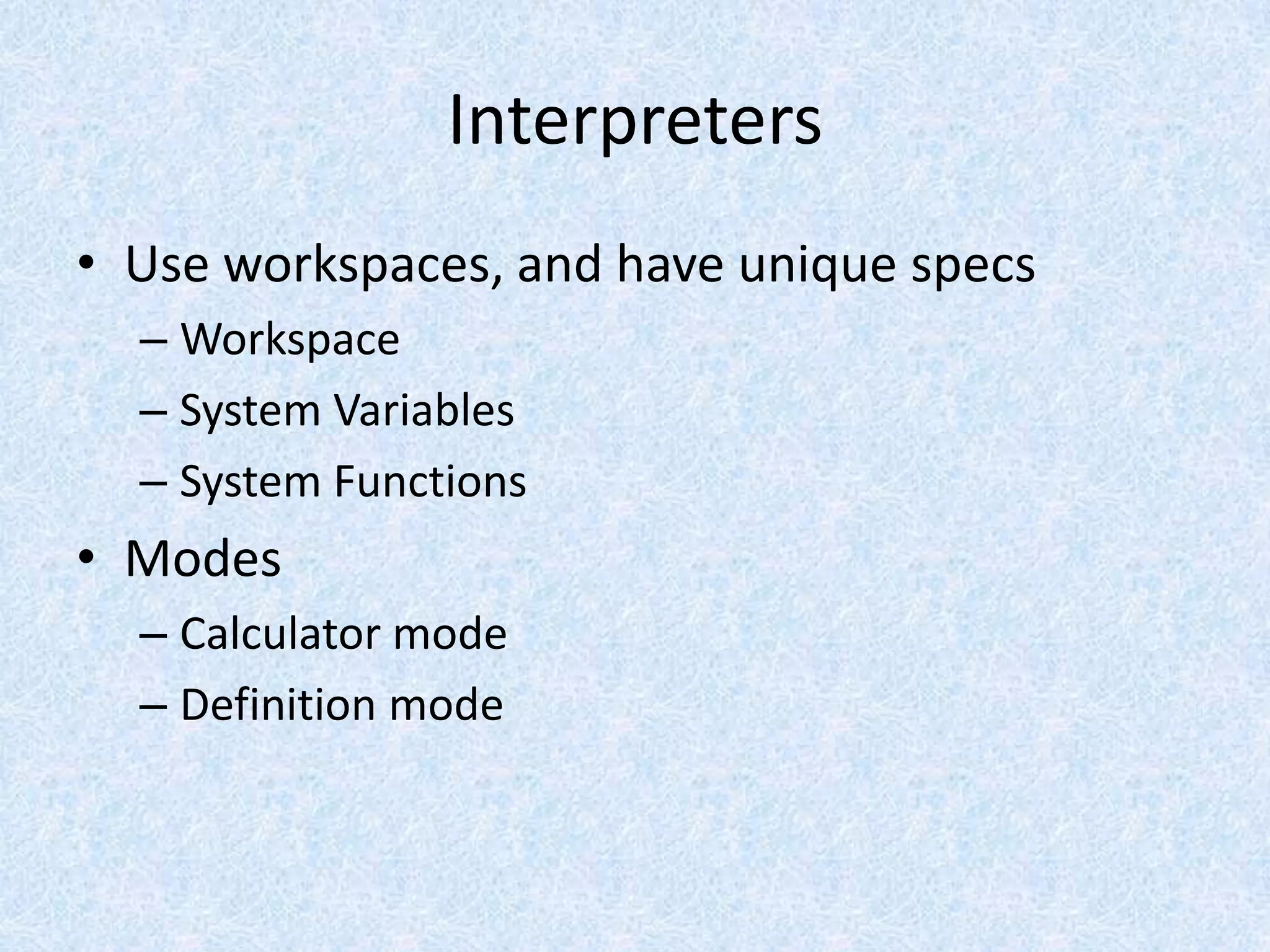 Apl – a programming language | PPT Apl – a programming language | PPT