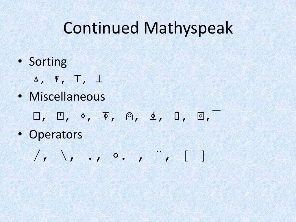 Apl A Programming Language