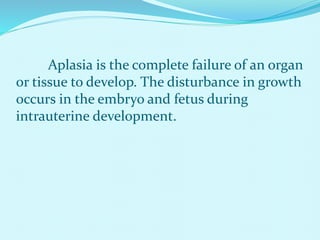 aplasia pathology by talha shahid .pptx