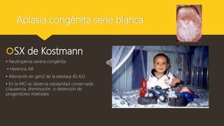 Aplasia medular adquirida y congenita | PPTX