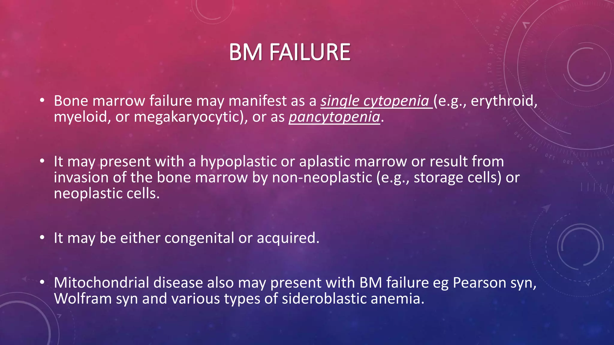 Aplastic anemia | PPSX