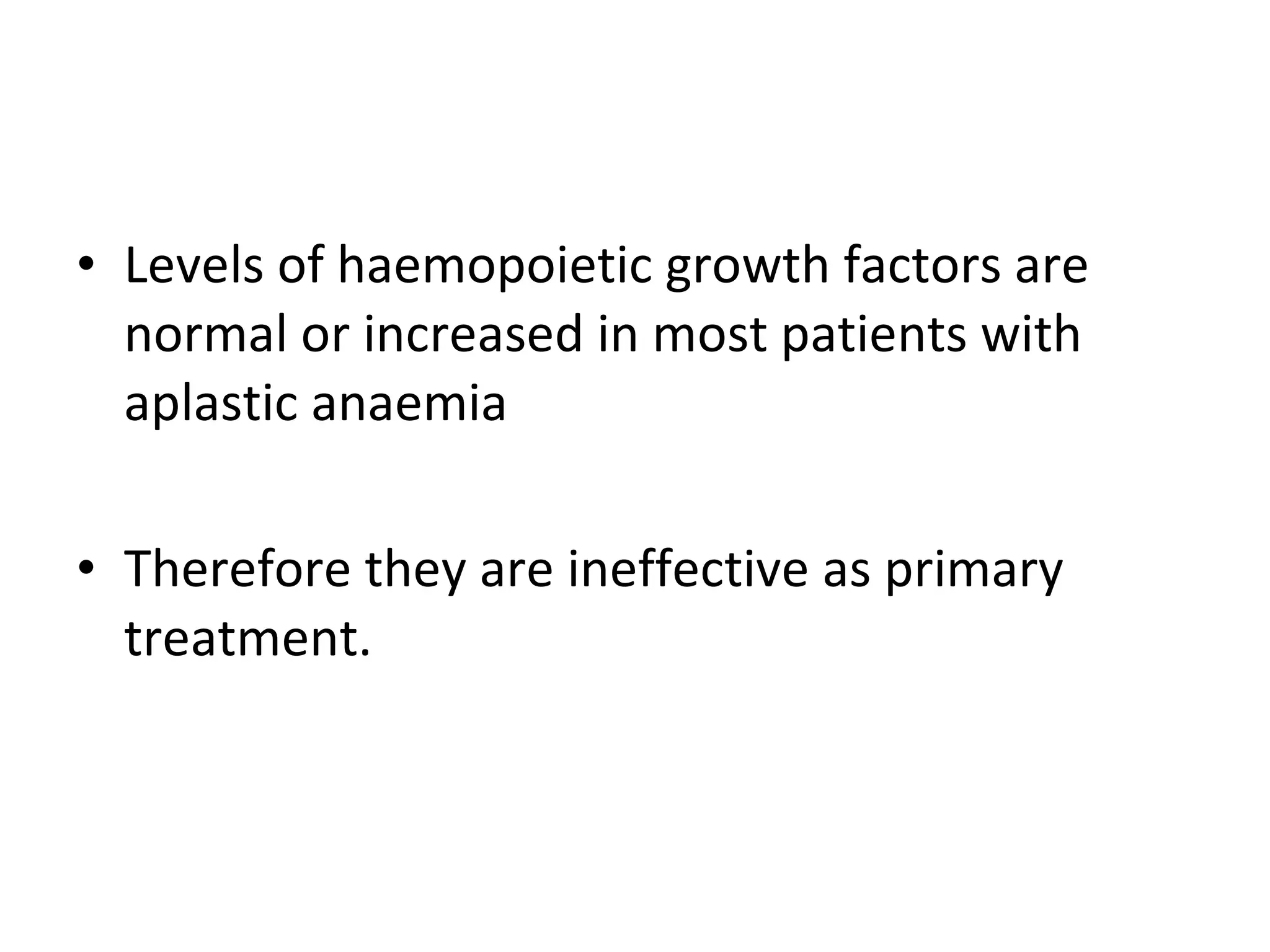 Aplastic anemia | PPT