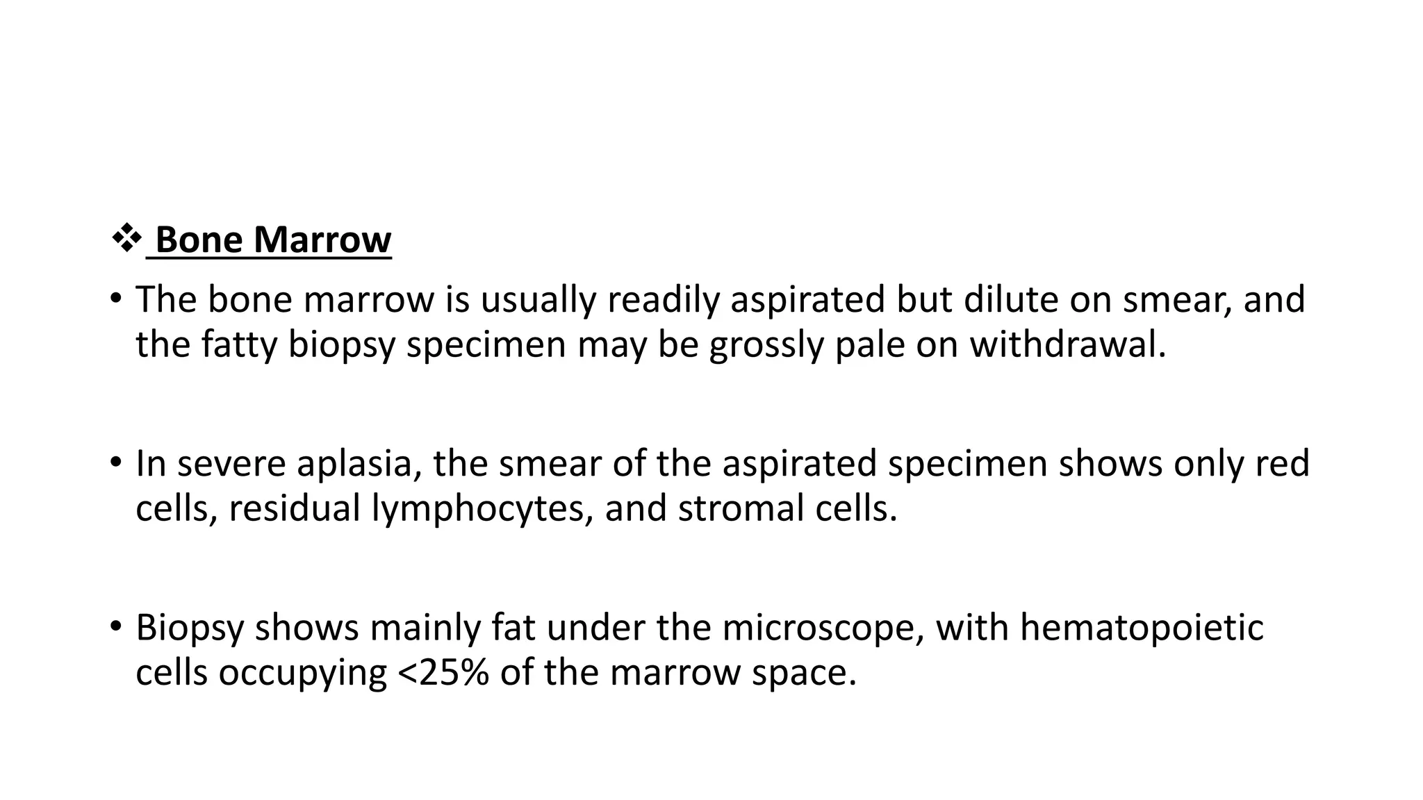 Aplastic anemia | PPTX