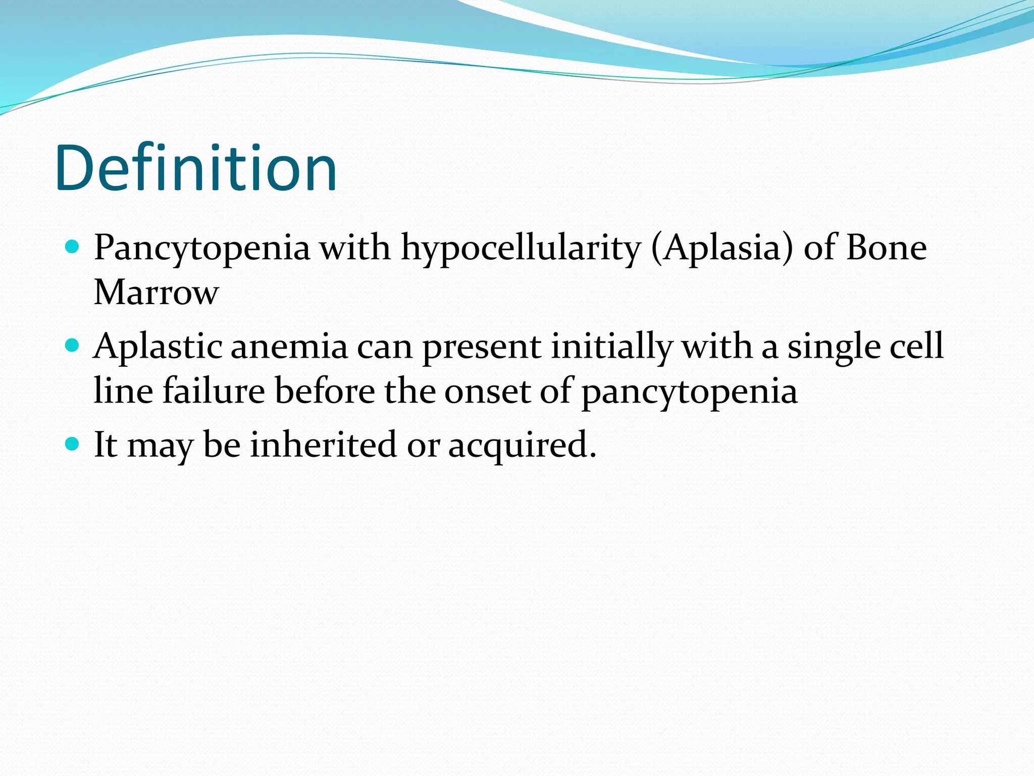 Aplastic anemia.pptx