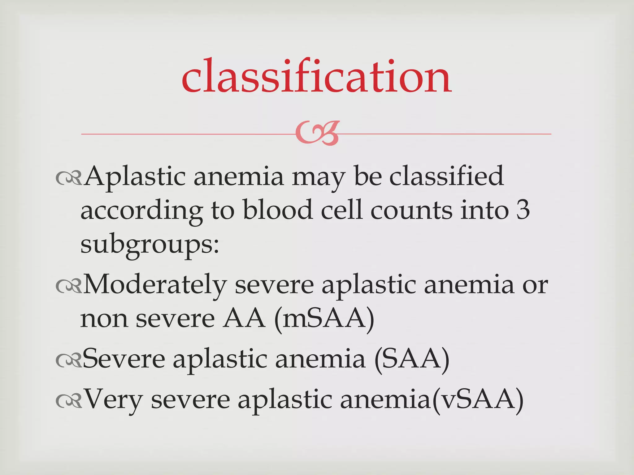 aplastic anemia.pptx