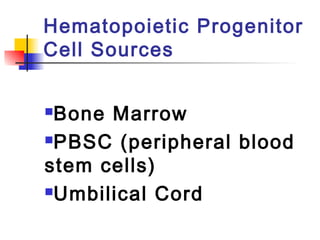 Aplastic Anemias & Bone Marrow Transplant II by Dr. Sookun Rajeev Kumar ...