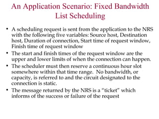A Platform for Data Intensive Services Enabled by Next Generation Dynamic Optical Networks | PPT