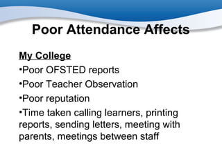 Attendance Matters! | PPT