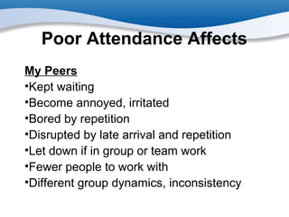 Attendance Matters! | PPT