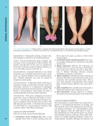 physical examination of orthopaedic patient | PDF