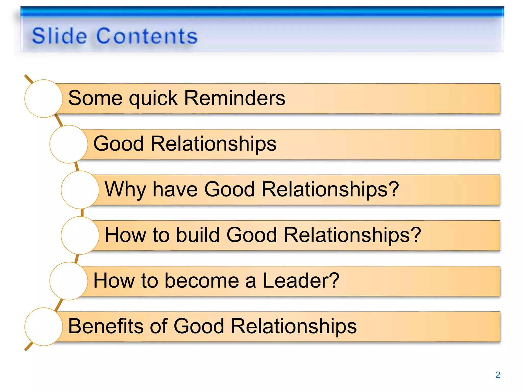 Building GOOD WORK relationships | PPTX