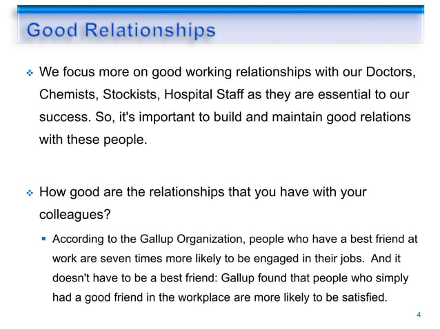 Building GOOD WORK relationships | PPTX | Career Advice | Careers