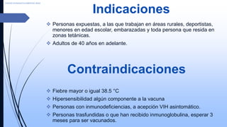 Aplicación de vacunas en el adulto | PPTX